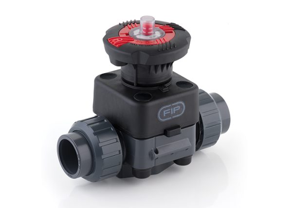 2 way PVC ball valve | VKD series DN 10-50 | FIP - Pascal Control